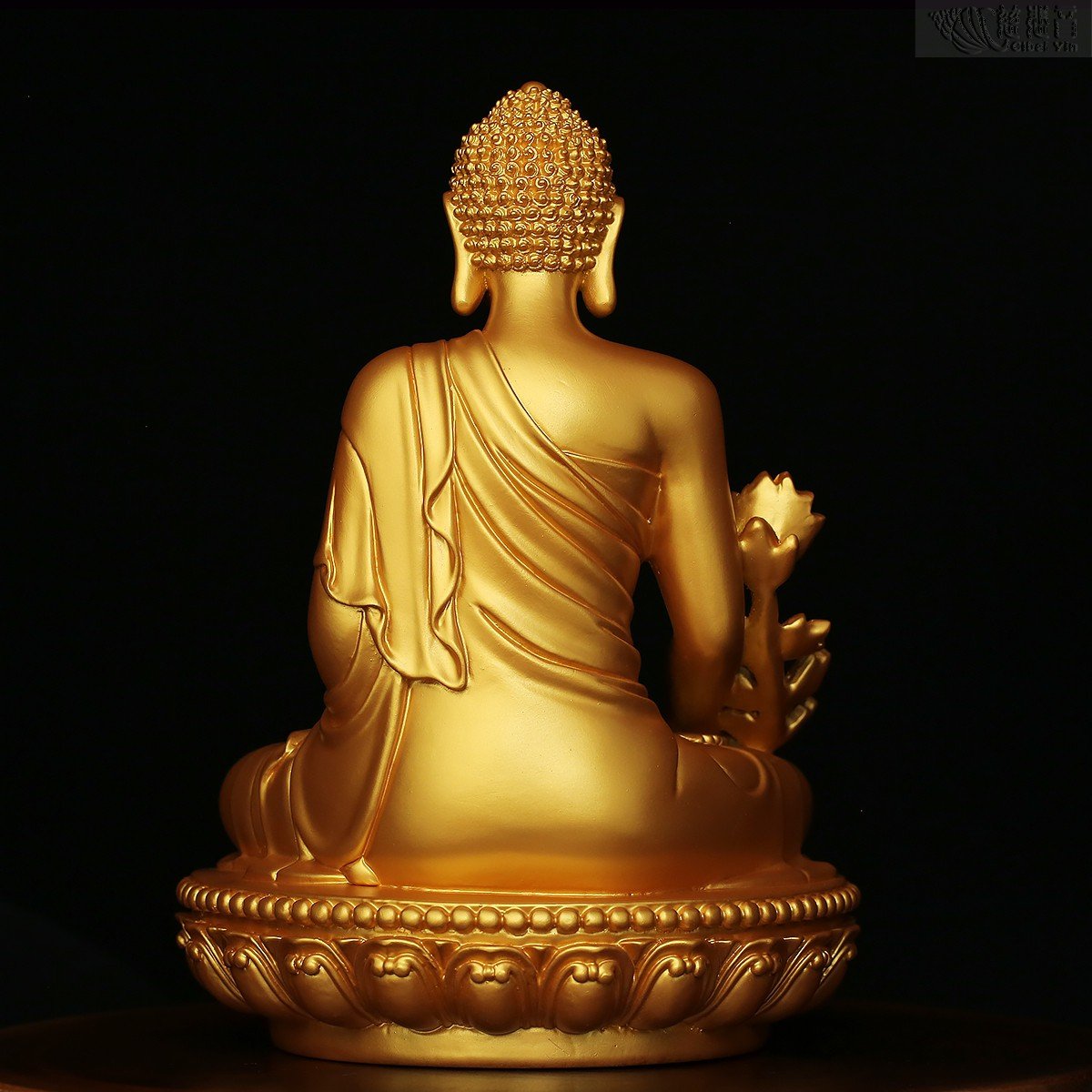 Golden Medicine Buddha Statue CiBeiYin
