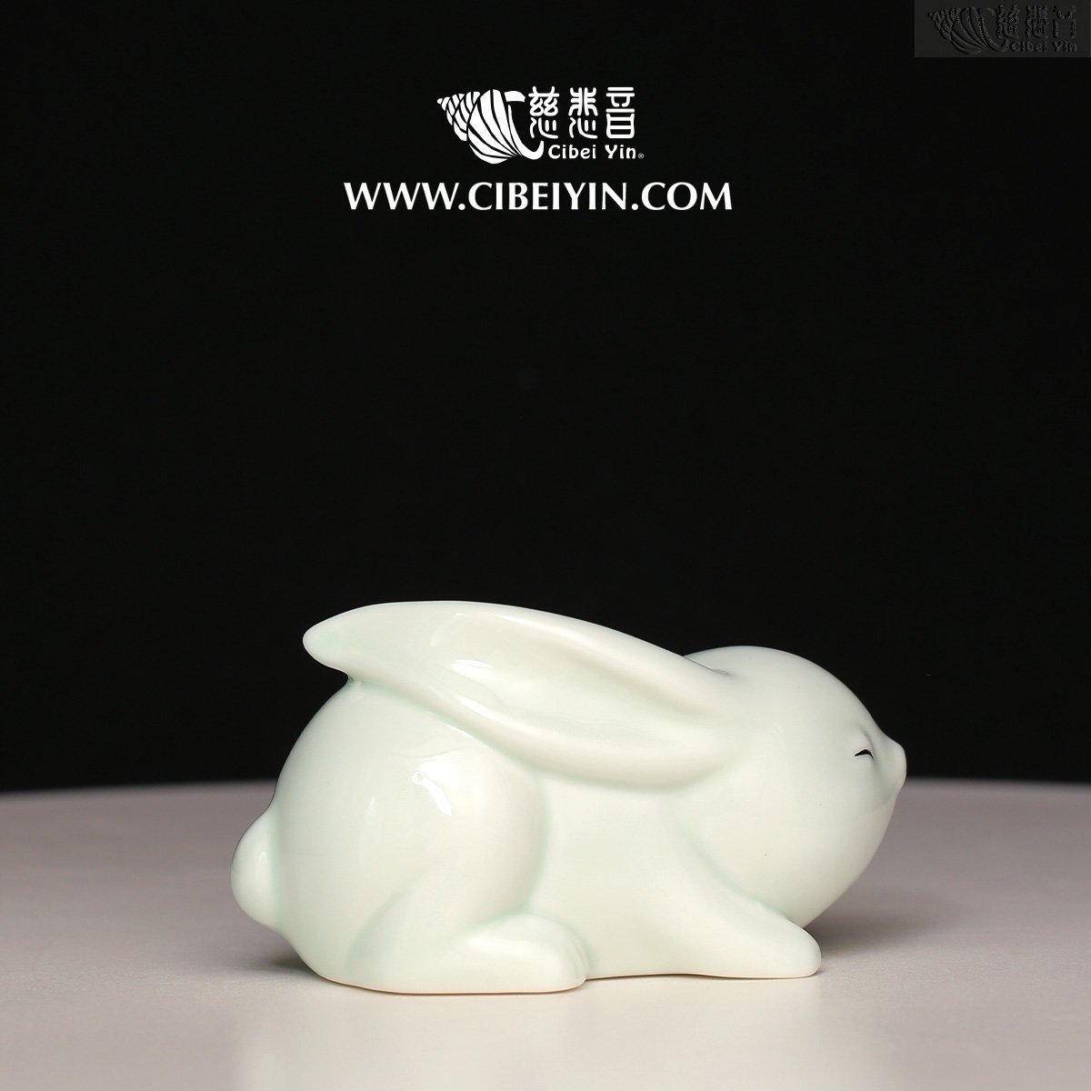 Zen Tea Pets - "Joy" Rabbit CiBeiYin