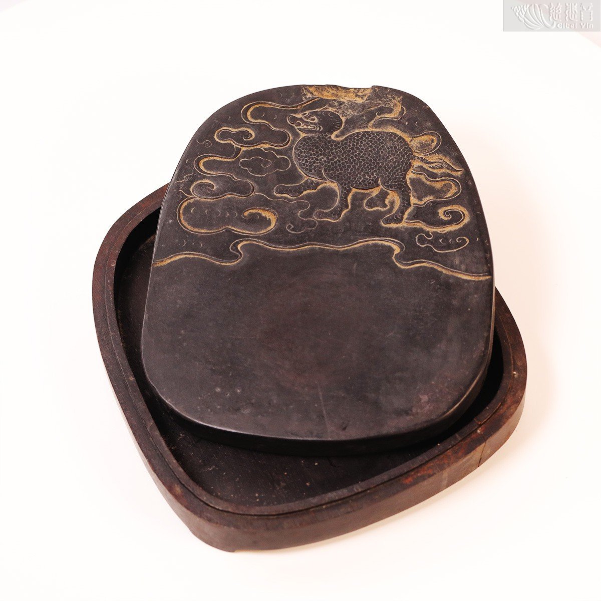 "Kirin Inkstone" Ancient Inkstone CiBeiYin