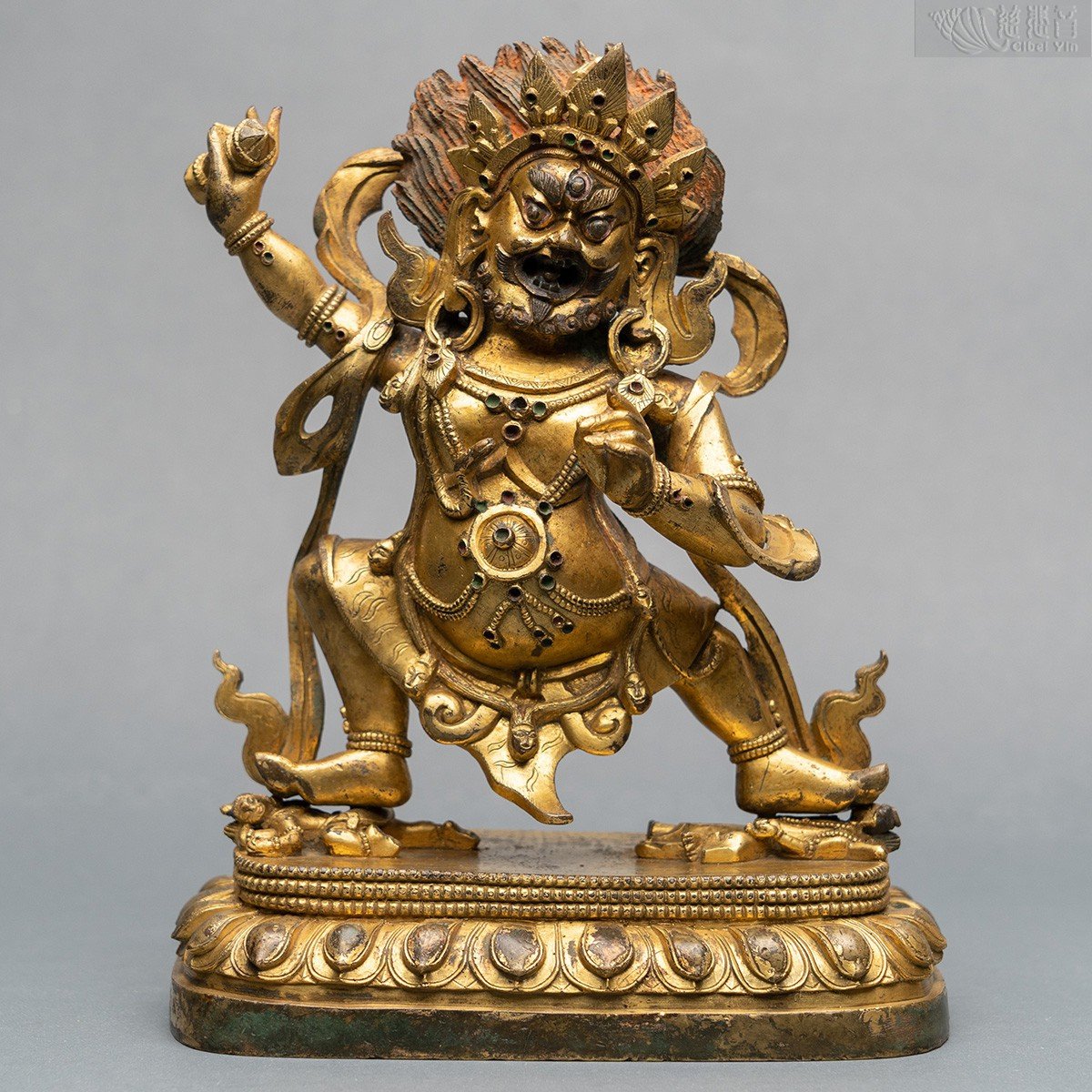A Gilt-Bronze Figure of Begtse CiBeiYin