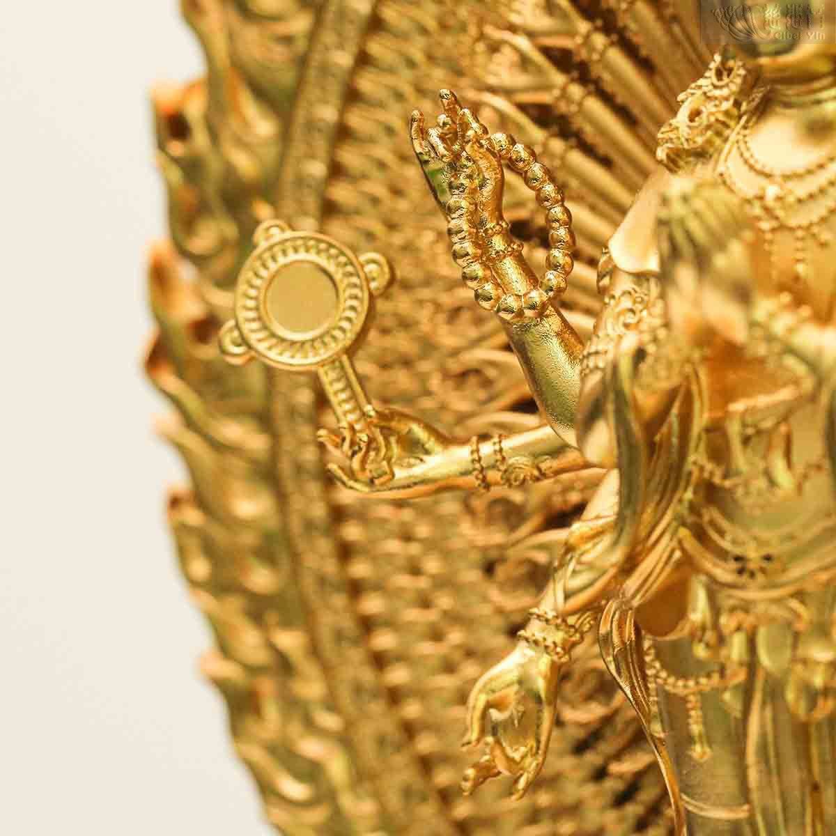 Thousand-Arm Guanyin Bodhisattva Statue CiBeiYin