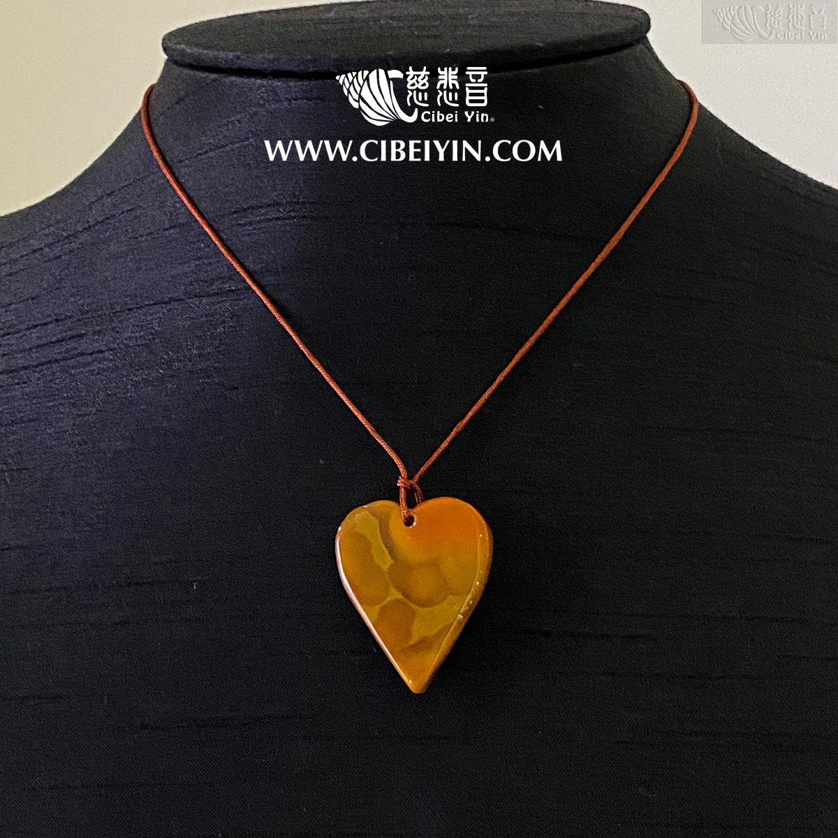 "Broken Cocoon"True Fire Stone Pendant--010 CiBeiYin