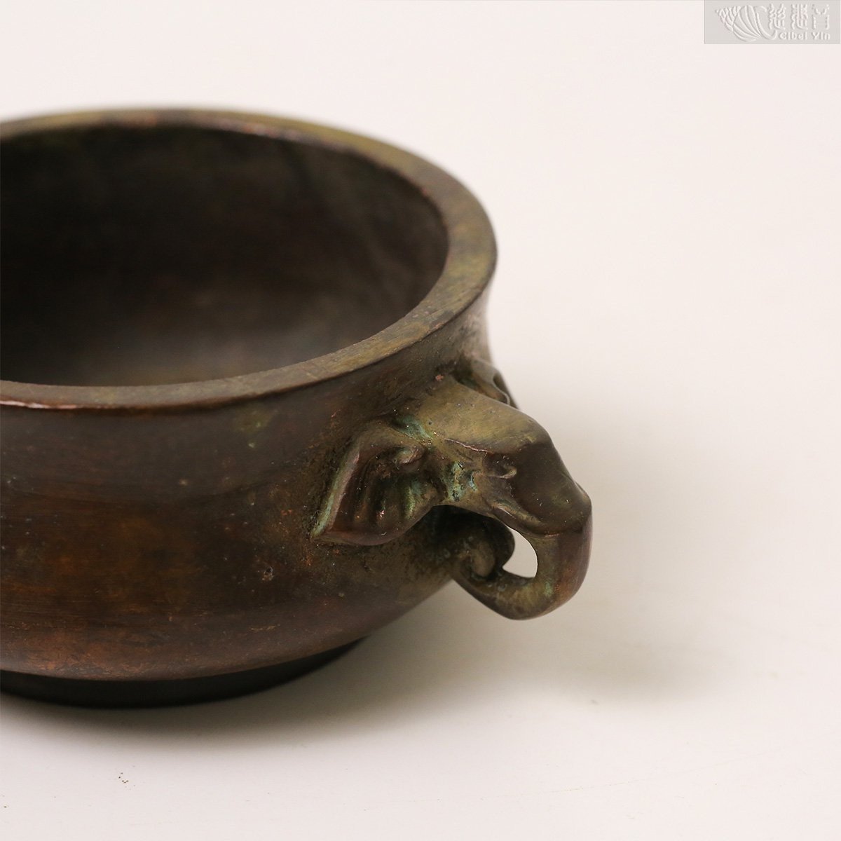 Xuande Style Elephant-Handle Incense Burner CiBeiYin