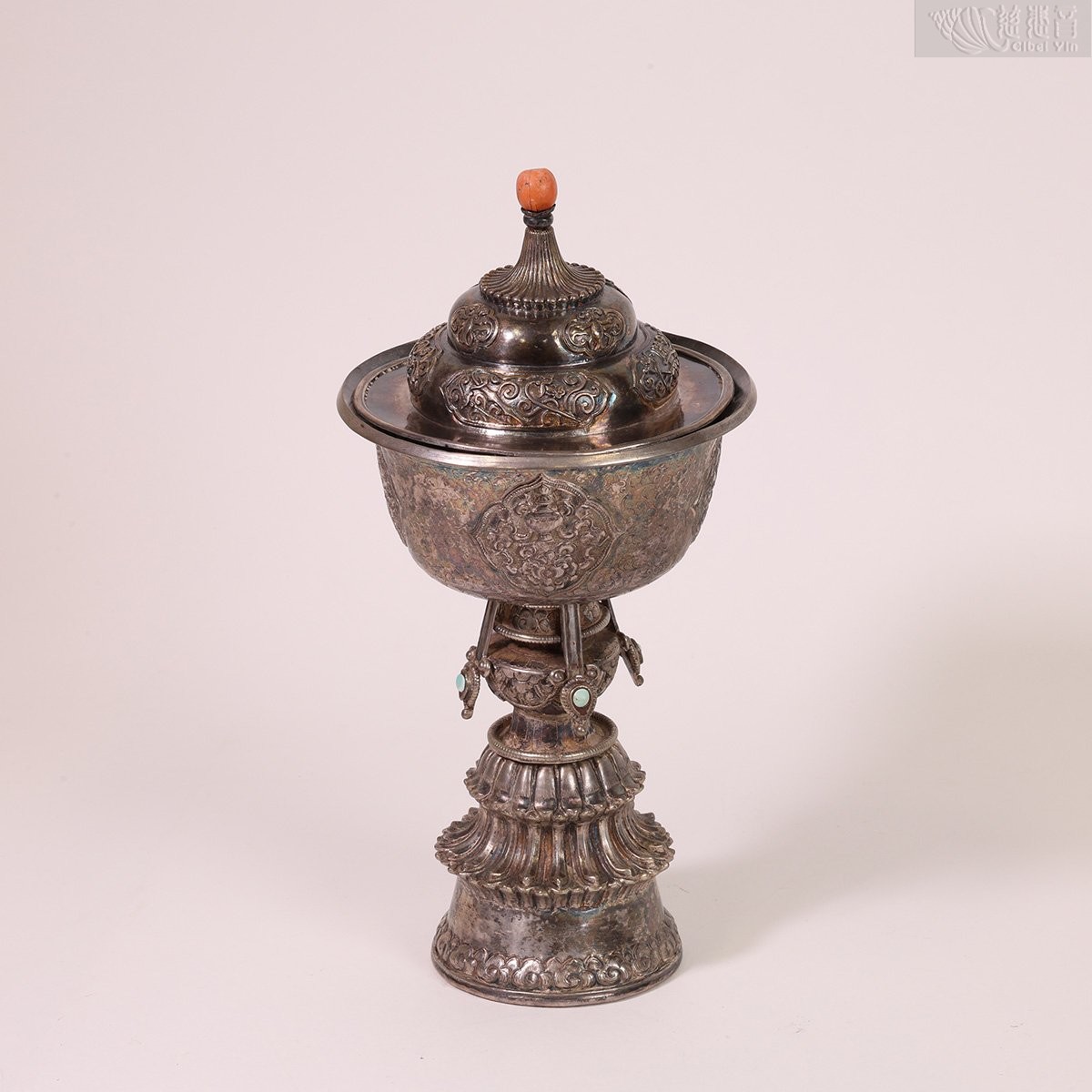 Tibetan Silver Offering Cup CiBeiYin