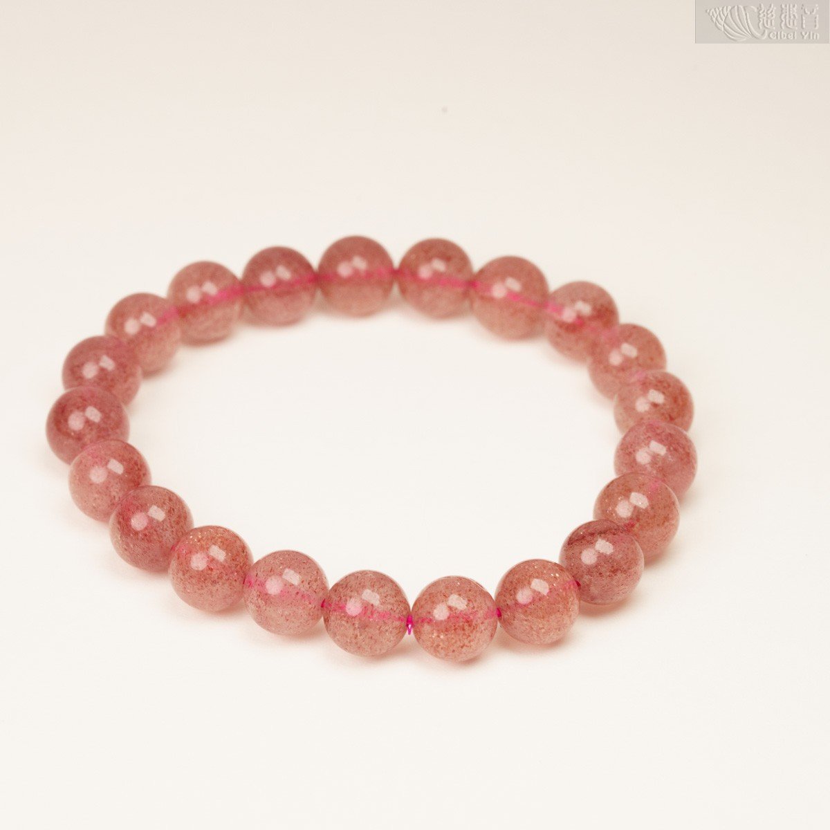 Strawberry Quartz Bracelet 9mm CiBeiYin